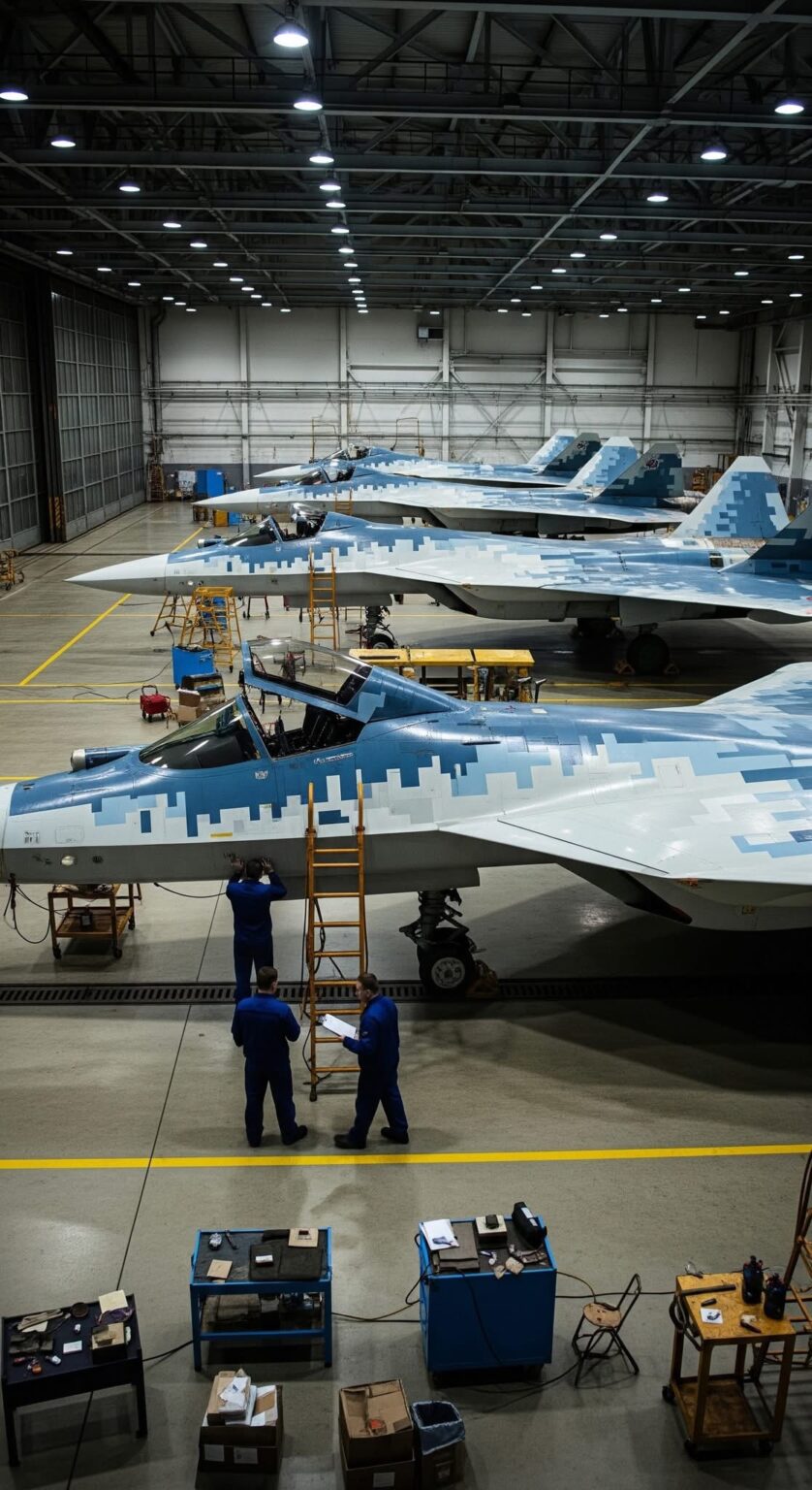 SU-57 felon fighterjet – airplanelikes