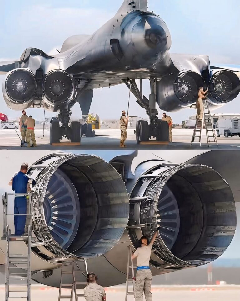 The B-1B is powered by four General Electric F101-GE-102 afterburning ...